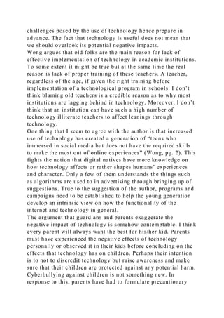 Assignment 2 Project Paper (Template)cOVER pAGE On the cover page.docx