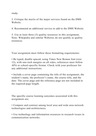 Assignment 2Requirements for the Corporate Computing Function.docx