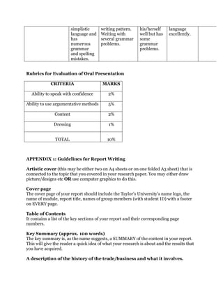 Assignment 2 (research report) | PDF