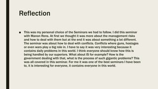 Seminar slide show - TMD | PPT