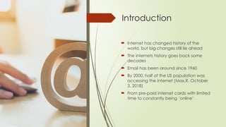 Internet, technology and its effects on consumers and their lives | PPT