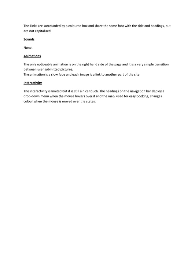 Assignment 2 task 1b website analysis 1 | PDF