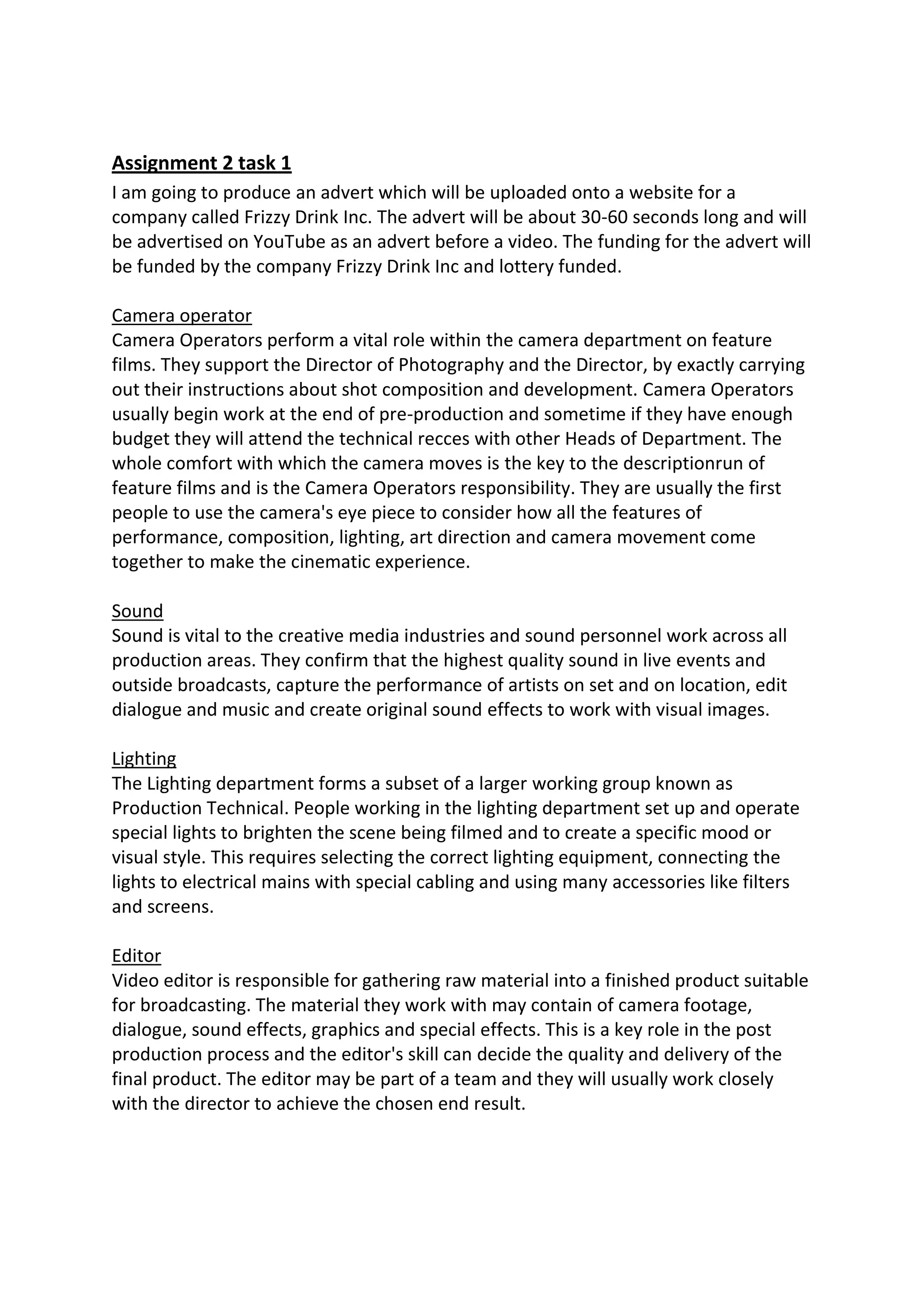 Assignment 2 task 1 client proposal | PDF