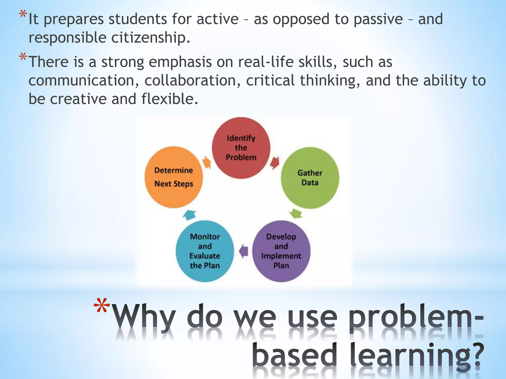 Problem-based Learning Reflection | PPTX