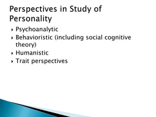 personality | PPT
