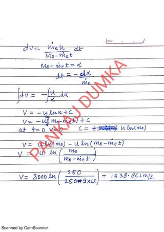 solution of introductoin to fluid mechanics and machines(Prof. Som and Prof. Biswas) Chapter 5 | PDF