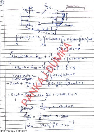solution of introductoin to fluid mechanics and machines(Prof. Som and Prof. Biswas) Chapter 5 | PDF