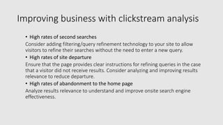 Clickstream Mining visualization for Ecommerce | PPTX