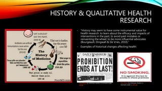 Qualitative Analysis in Health Research | PPTX