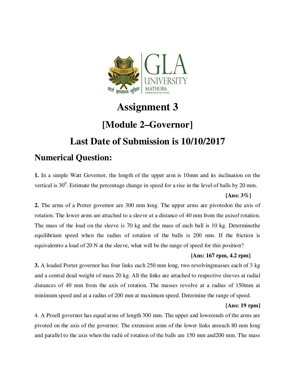 Assignment 3