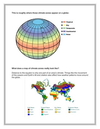 World Weather Types: Equatorial, Tropical, Desert, Mediterranean ...