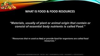 Food Resources | PPT