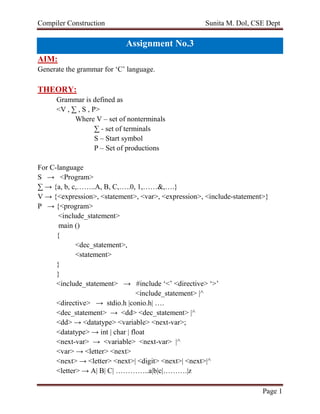 Assignment3 | PDF | Programming Languages | Computing