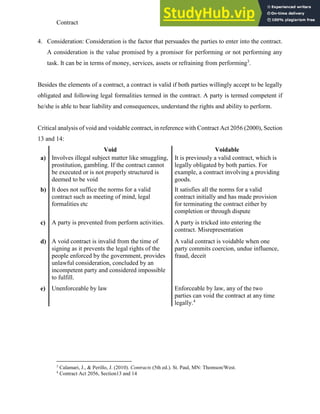 Assignment 3 - Contract | PDF