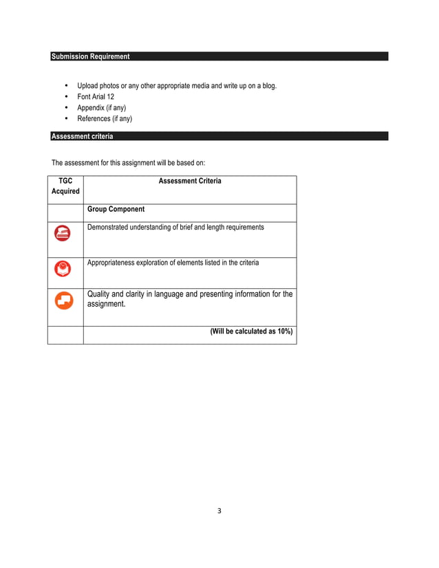 Assignment 3 e-portfolio | PDF