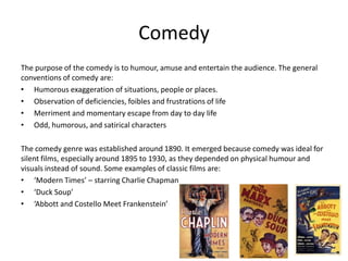 Assignment 3 genre exploration task pp | PPT