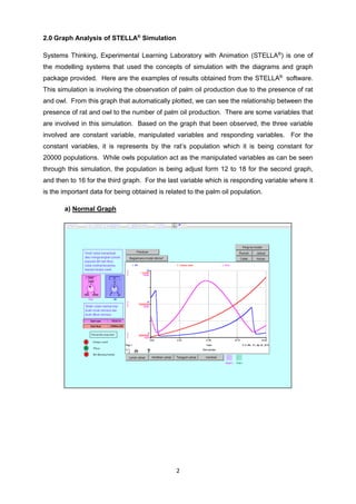 Assignment 3 - Report on STELLA Simulation | PDF