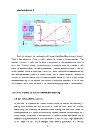 Assignment 3 - Report on STELLA Simulation | PDF