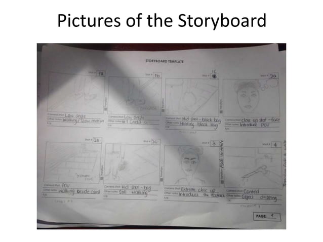 Assignment 33 storyboard | PPTX | Video Production | Content Production