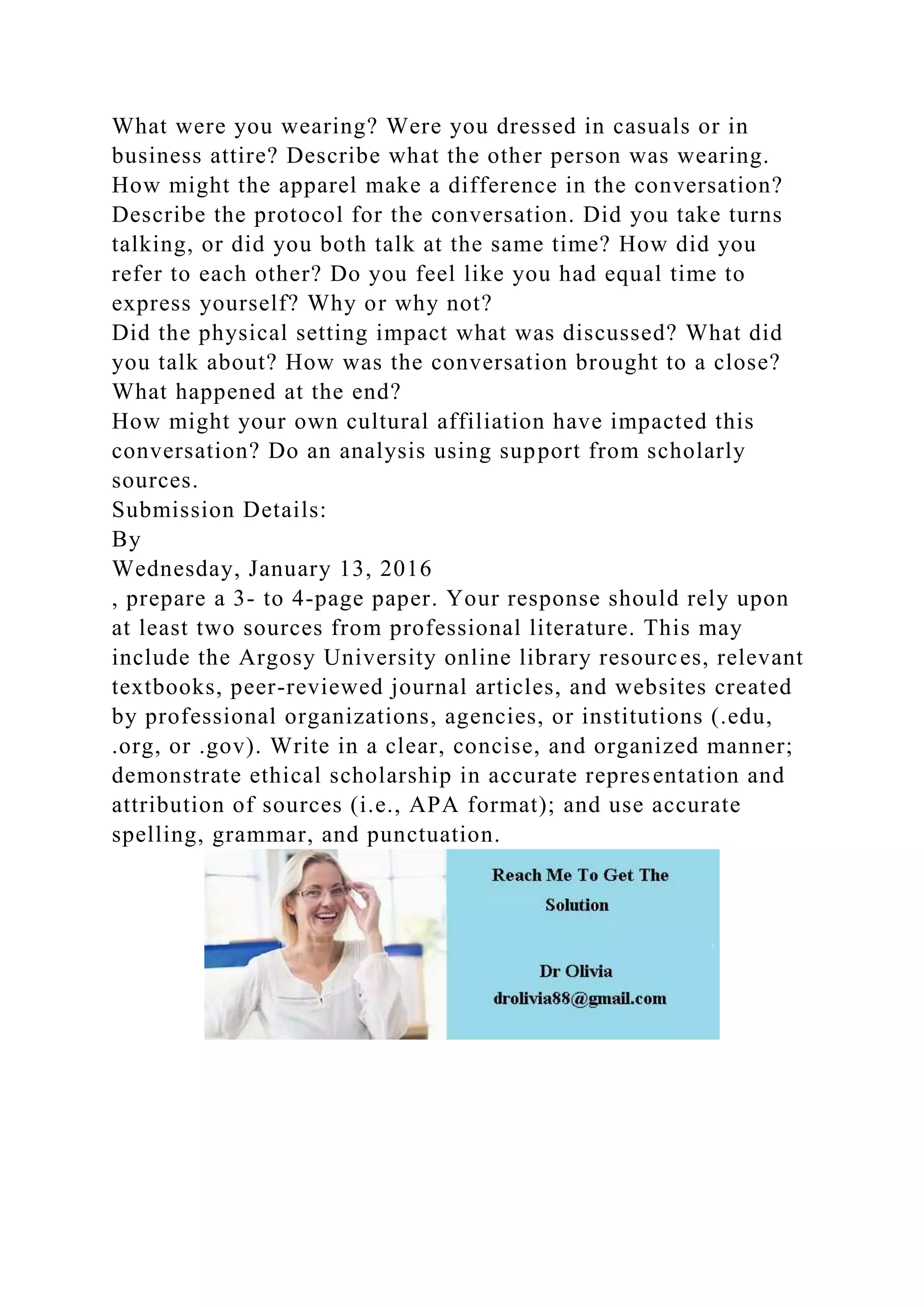 Assignment 3 Communication Culture and ContextIn this assignment.docx
