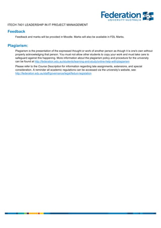 Assignment 3 leadership blog file | PDF