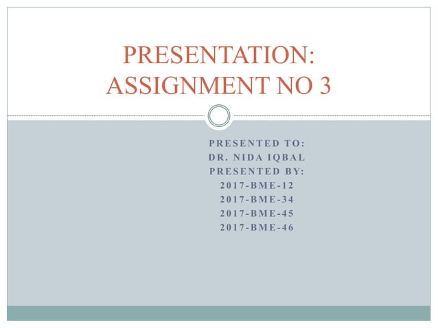 effects of metals in ringers solution | PPT