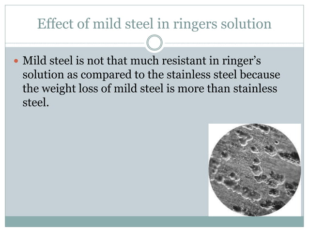 effects of metals in ringers solution | PPTX | Chemistry | Science