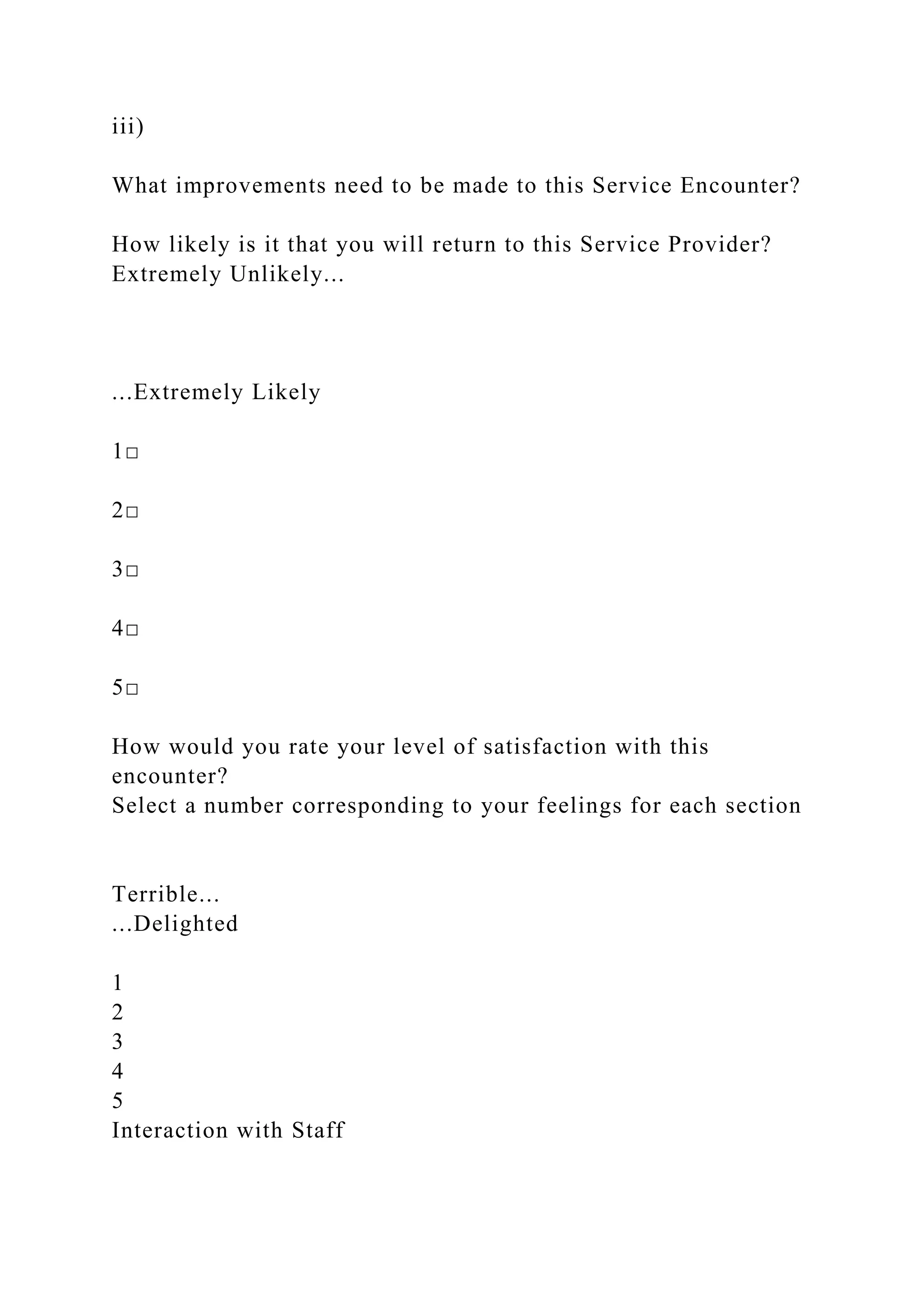 Assignment 3 Service Encounters Analysis-----------------.docx