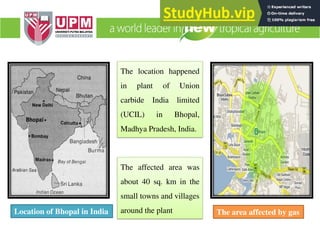 Assignment 3 Title Bhopal Disaster PRESENTED BY | PDF