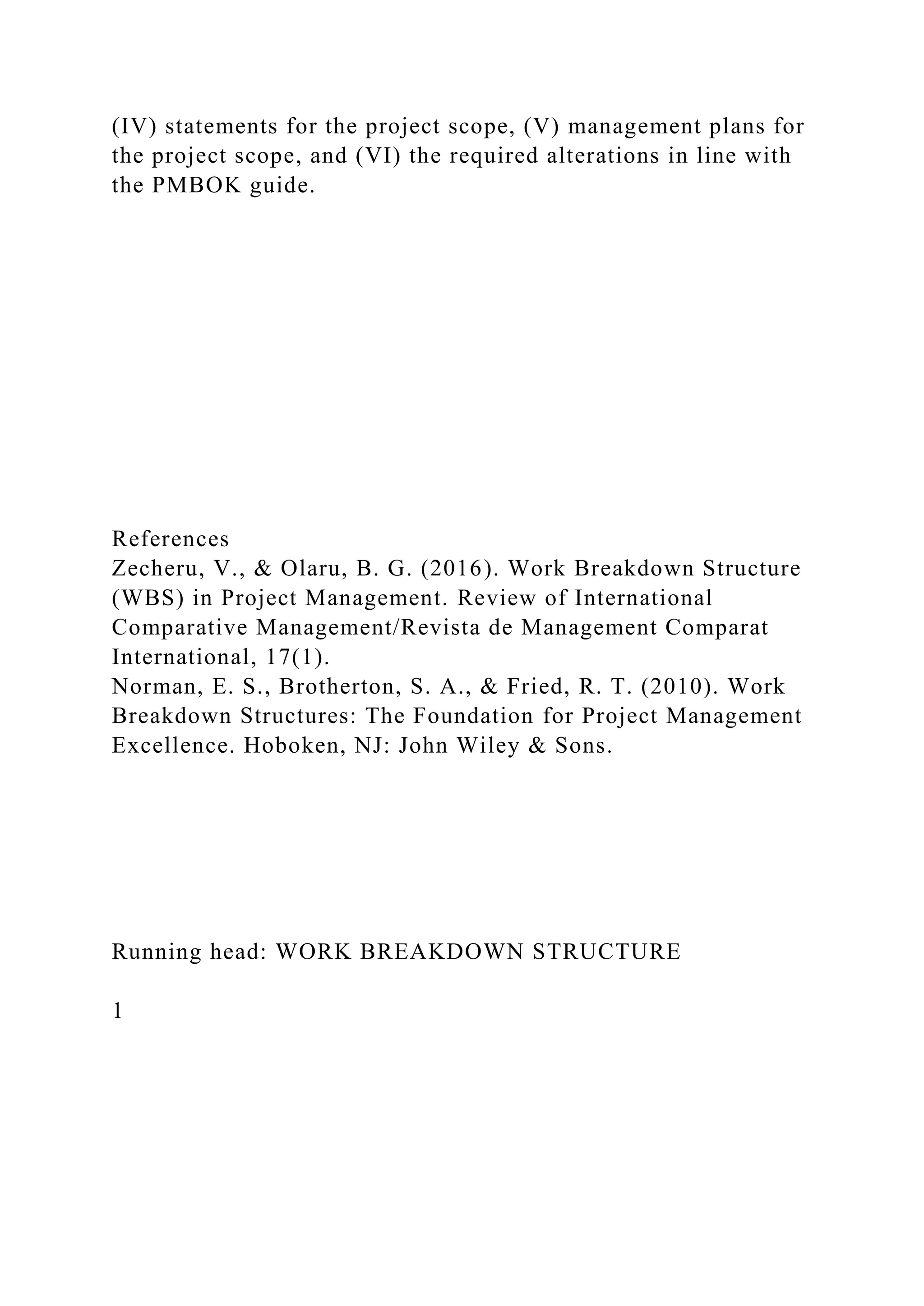 Assignment 3 VoIP Part 1 (Work Breakdown Structure)This ass.docx ...