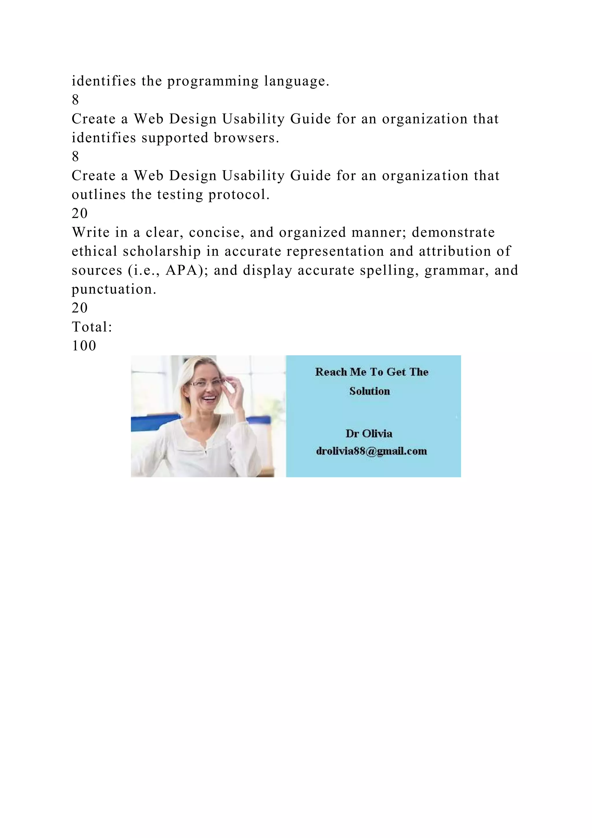 Assignment 3 Web Design Usability Guide PresentationBefore you .docx | Web Design and HTML ...