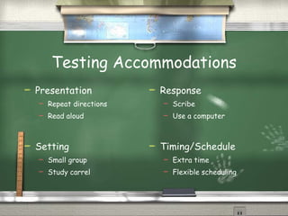Assessment of Children with Special Needs | PPT
