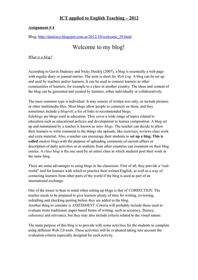 Assignment # 4 | DOC | Internet for Beginners | Internet