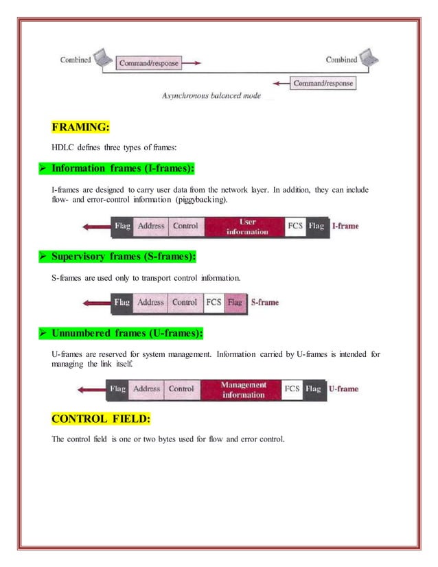 High-level Data Link Control | PDF