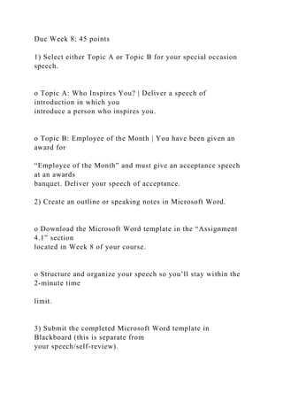 Assignment 4.1 Outline Assignment 4.2 Speech.docx