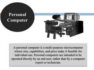 HIERARCHY OF COMPUTER/TYPES OF COMPUTER | PPTX