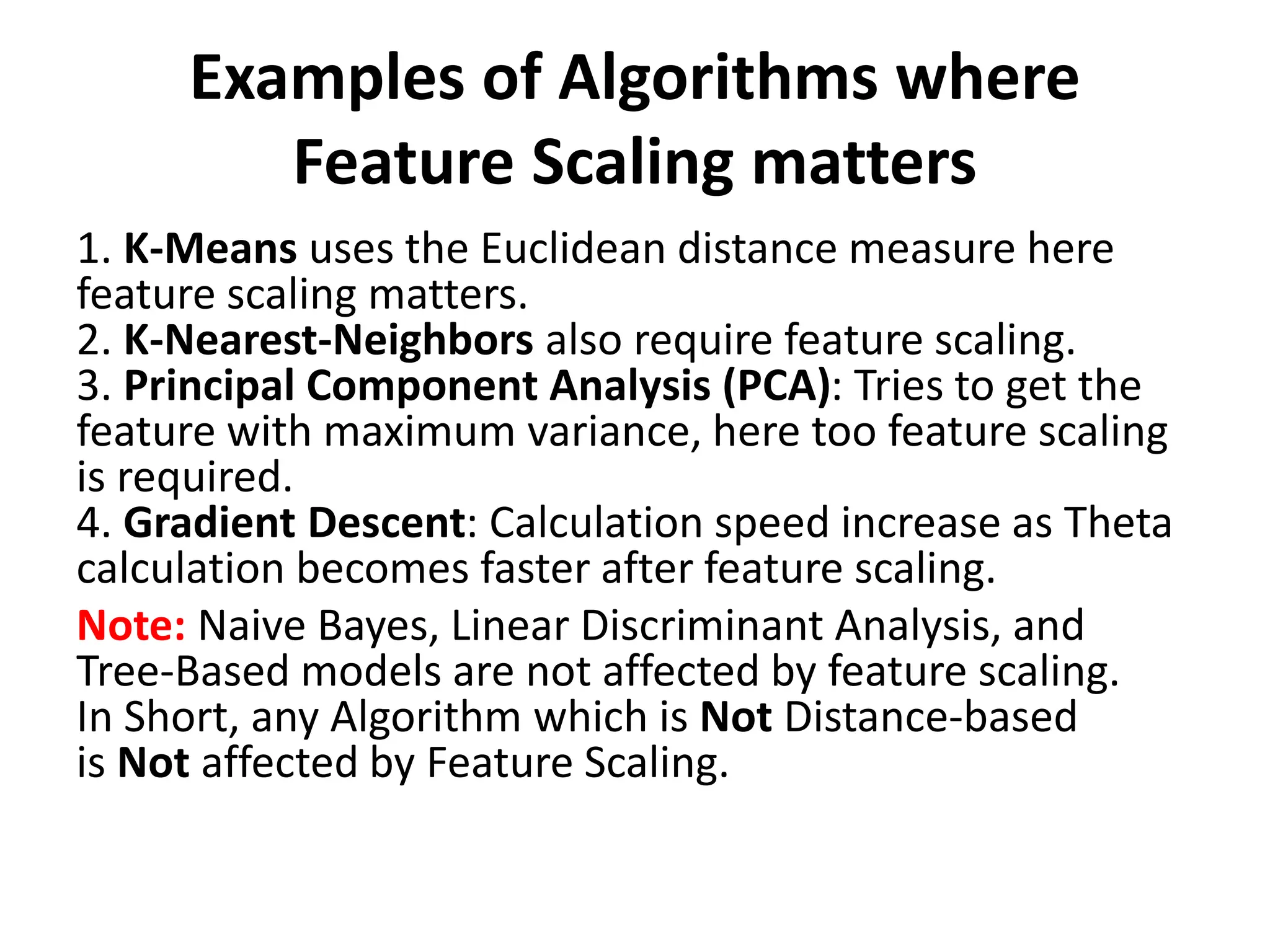 Data Preprocessing:Feature scaling methods | PPTX