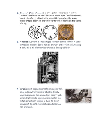 Key terminology for Gothic Style | DOCX