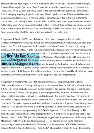 Assignment 4- Implementing a Banking Application Due See course shel.pdf