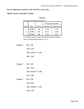 Assignment4 ancova | DOCX