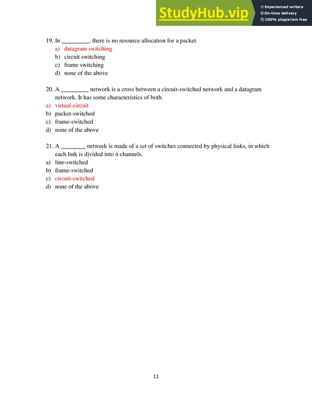 Assignment 4 Ch5 6 7 8 Data Communications | PDF