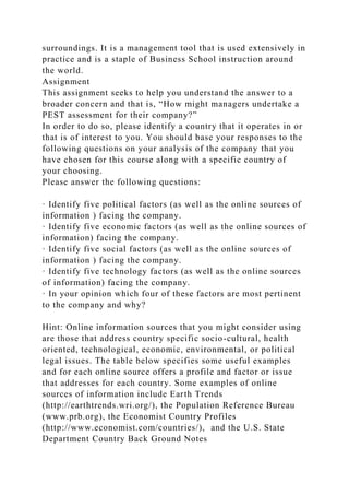 Assignment 4Company for analysis Seagate TechnologyTopic Bus.docx