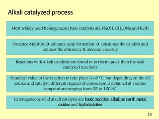 Biodiesel production process | PDF