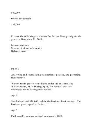 Assignment 4 Excel ProblemsAt the end of each module, you will ap.docx