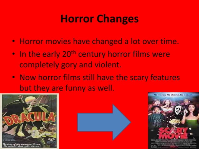 Assignment 4 final | PPTX | Horror | Genres