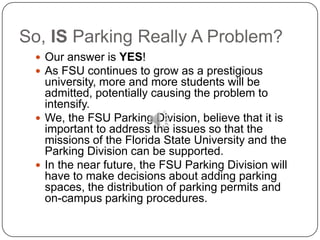 Parking Presentation | PPTX