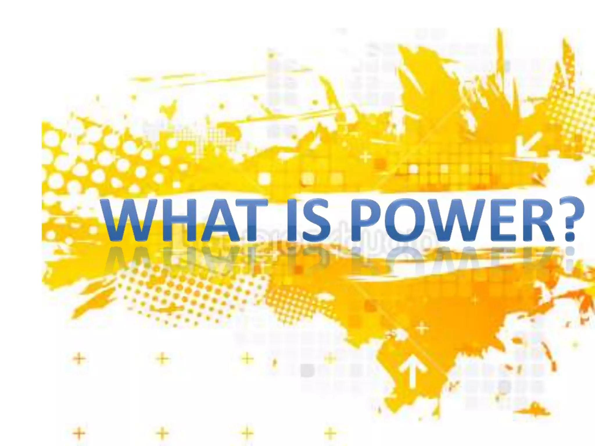 Power in the Workplace - Natasha Hansman | PPTX