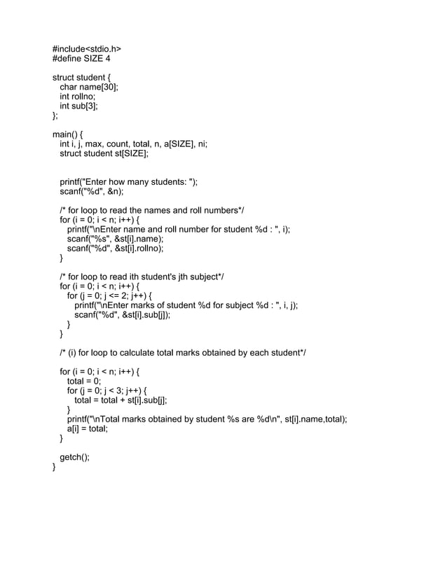 C- Programming Assignment 4 solution | PDF