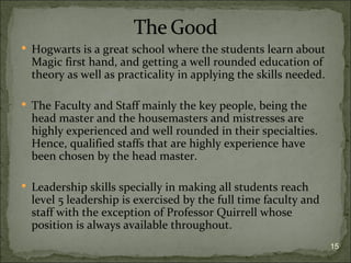 Harry Potter and Group Dynamics | PPT