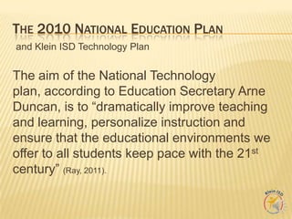 District Technology Plan | PPT